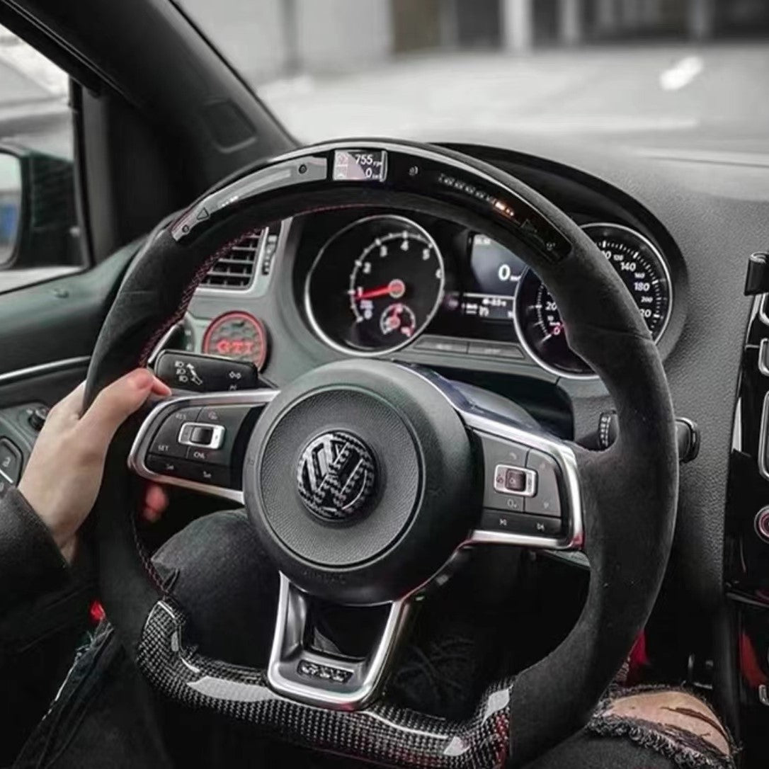 GM. Modi-Hub For VW MK7/MK7.5 GTI GTD Golf R Jetta Carbon Fiber Steeri ...